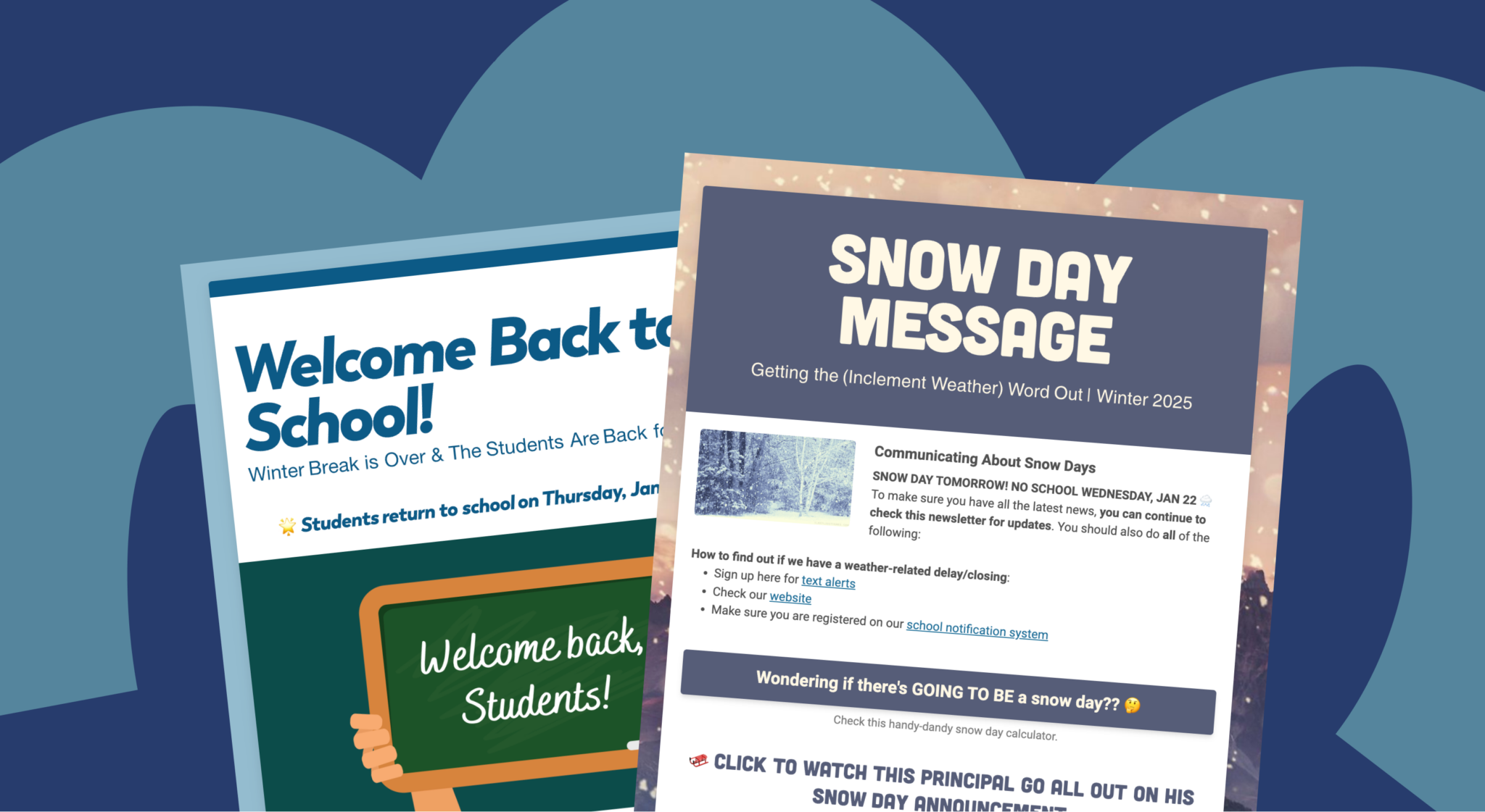 Celebrate January with Smore’s Fresh New Templates!
