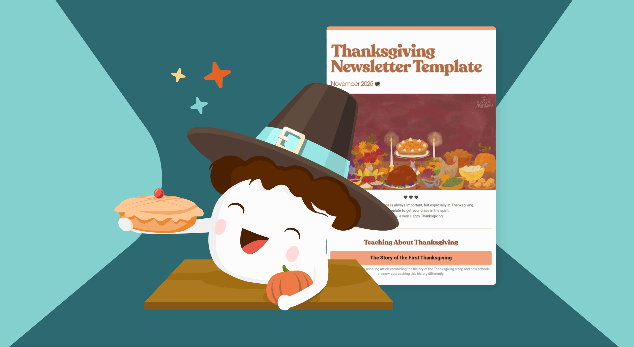 November Newsletter Templates for Teachers | Smore
