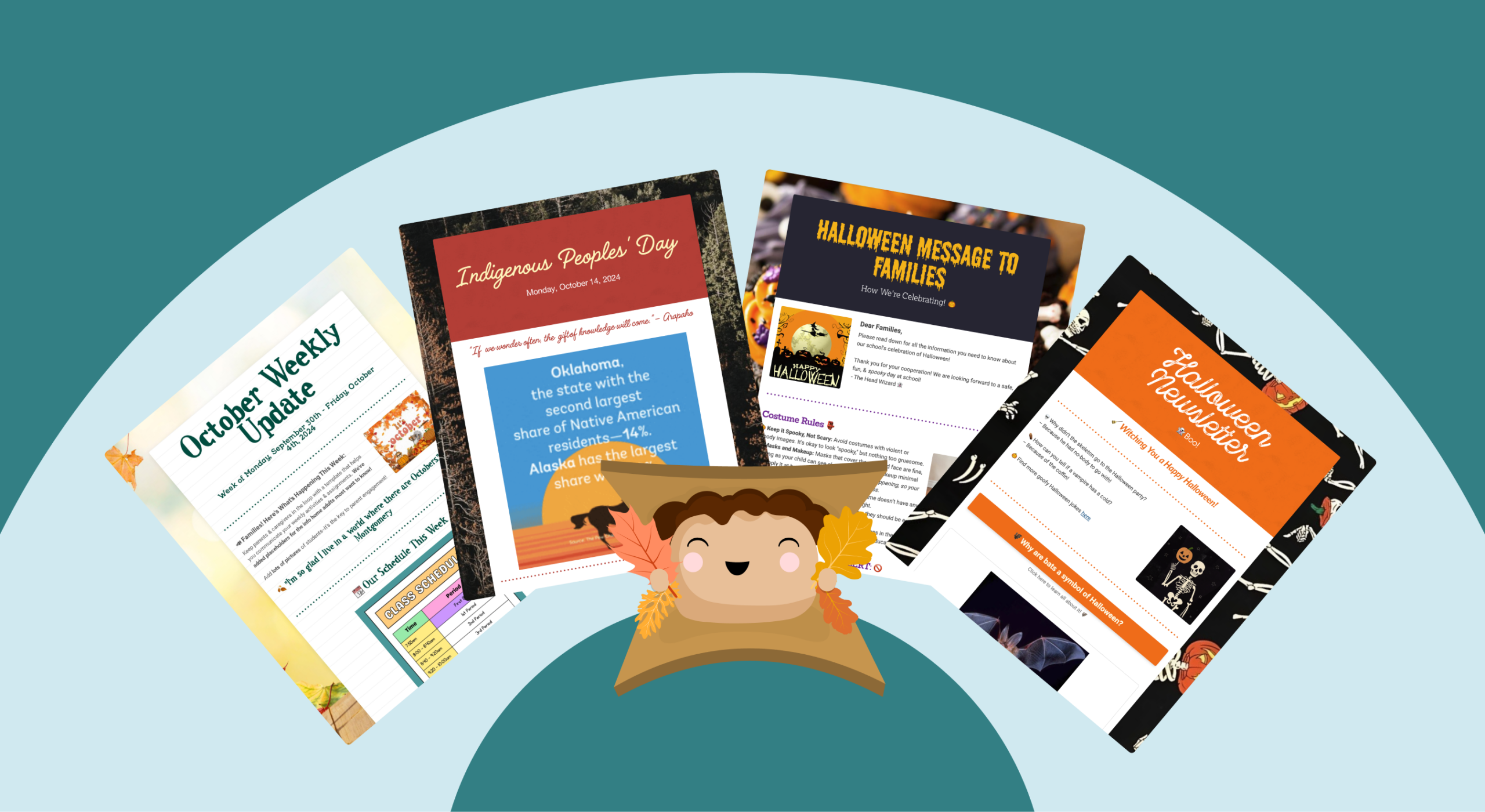 Spooktacular October Smore Templates: Elevate Your School Communications!