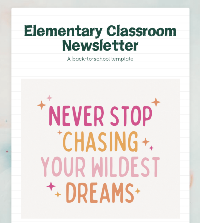 Free School Newsletter Templates From - Try Them Now