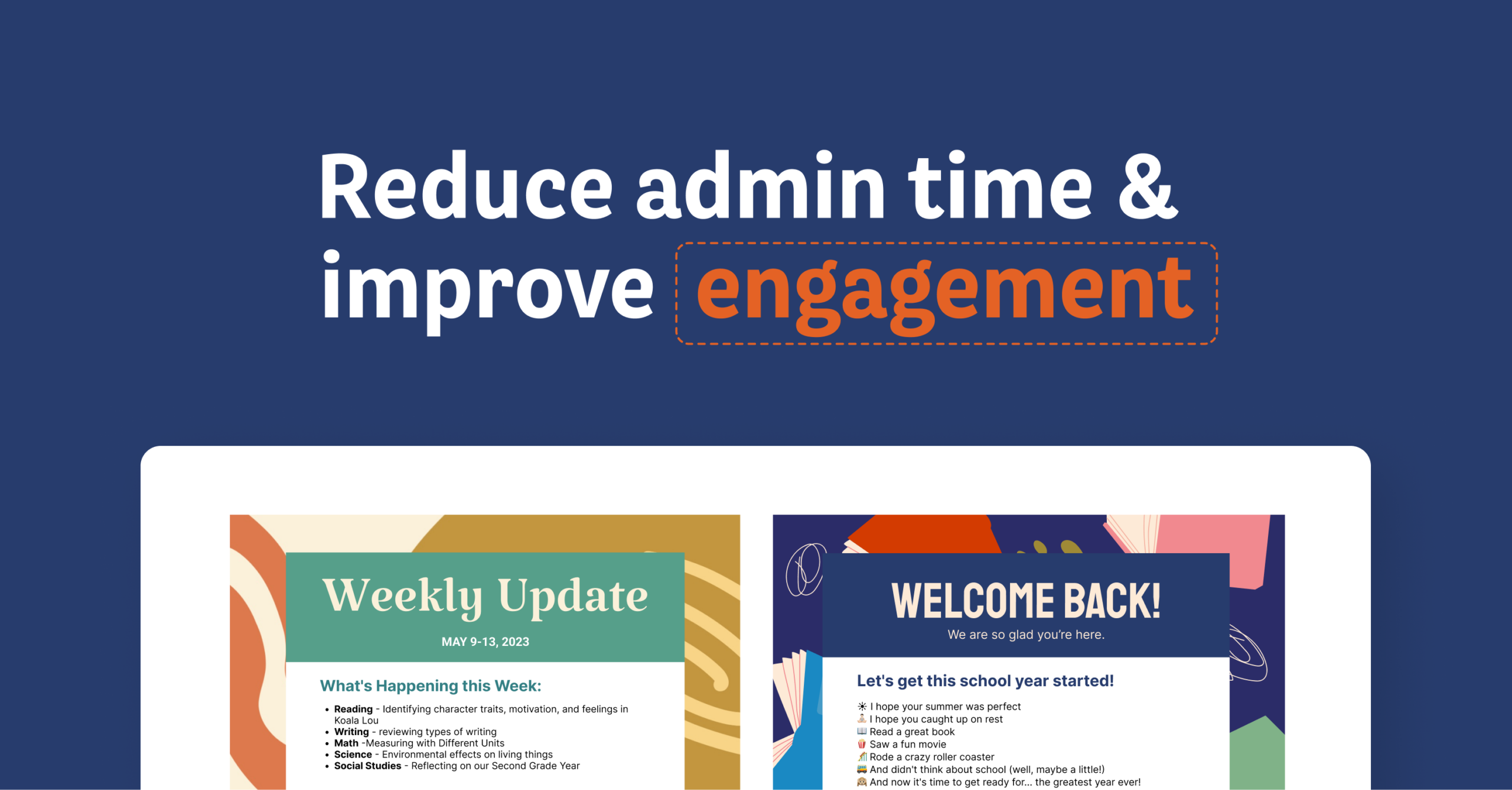 Smore Newsletter Builder for Educators - Sign Up For Free