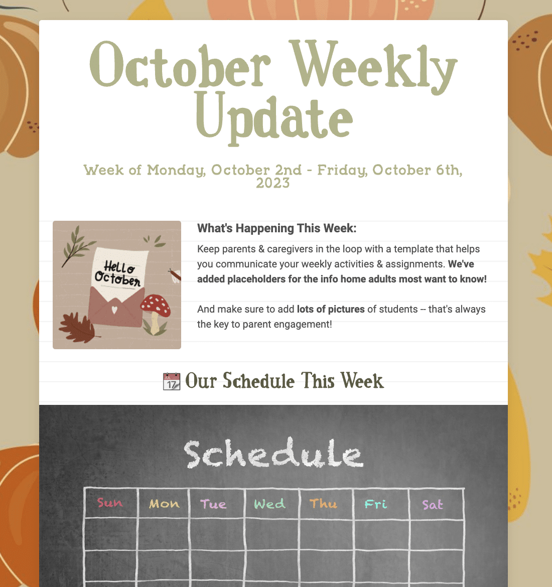 Events Newsletter Template Library - Try Our Free Templates