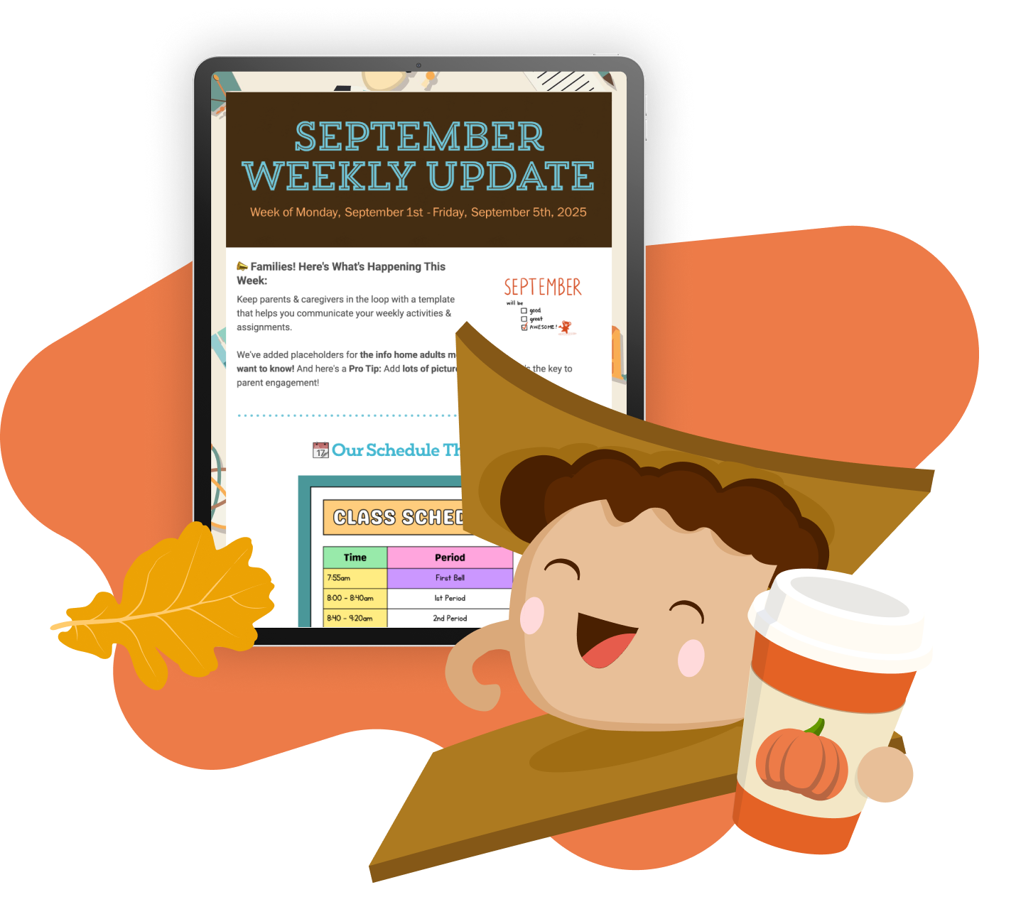 Free September Newsletter Templates for Schools