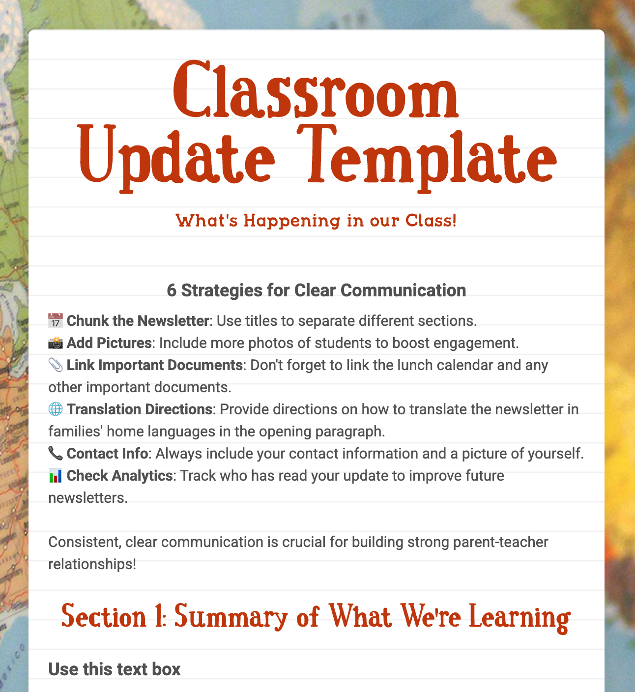 Smore Newsletter Builder for Educators - Sign Up For Free