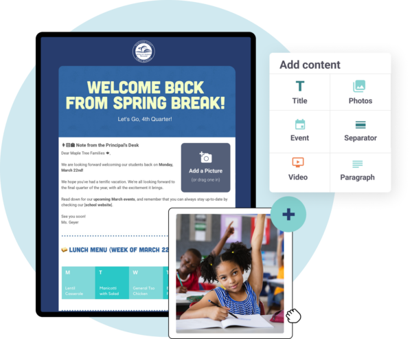 Smore Newsletter Builder for Schools - Learn More