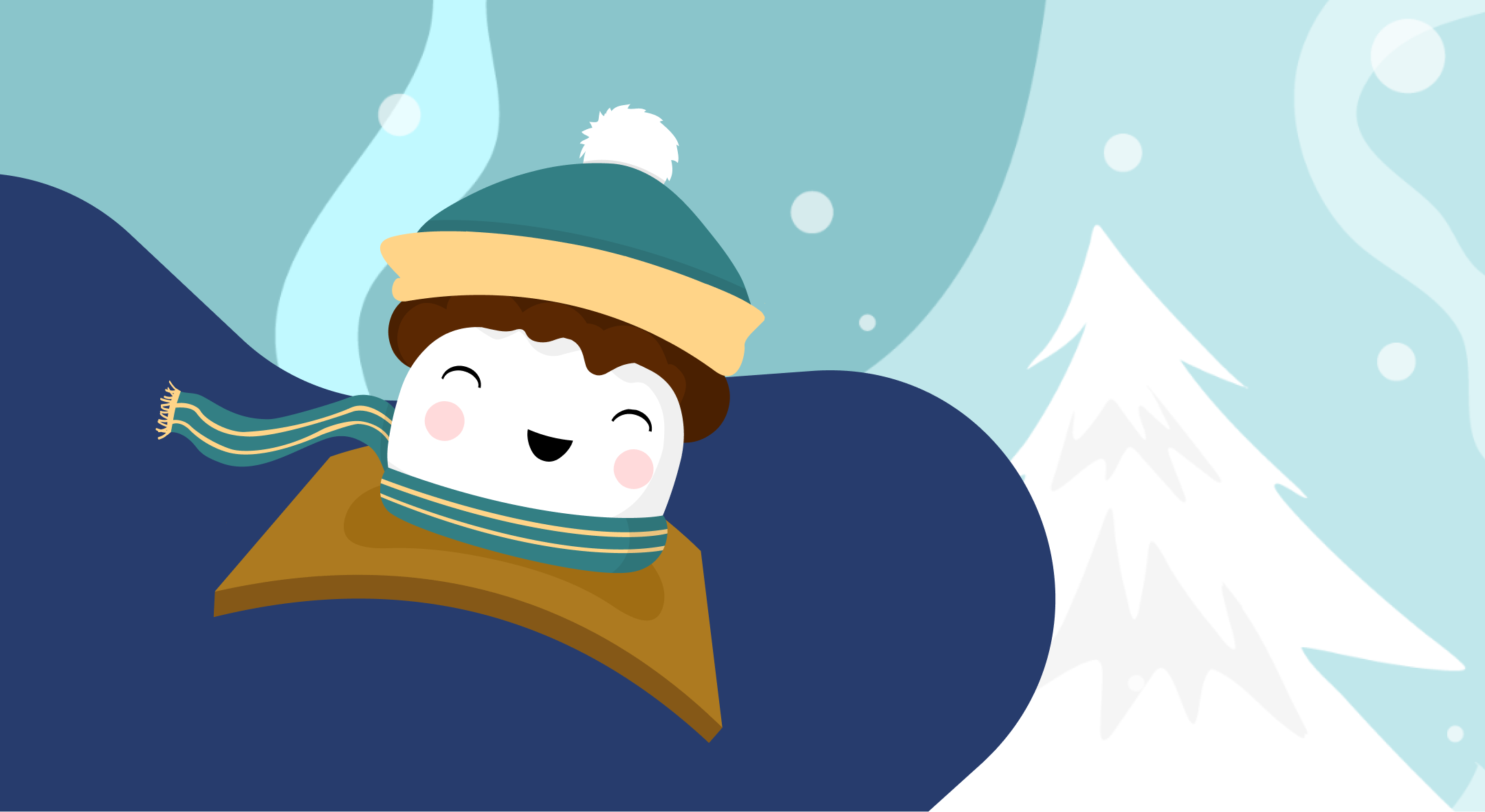 Design a 'Winter Is Here' Themed Newsletter with Smore
