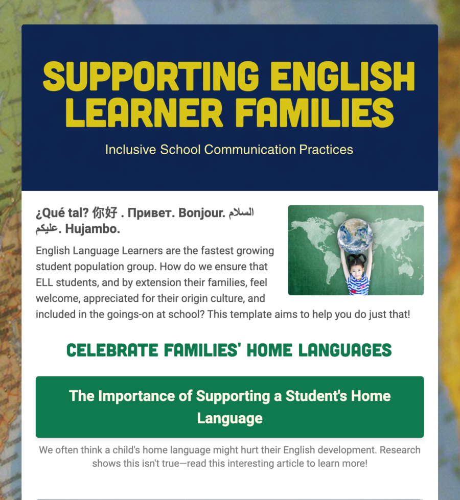 Families Archives - Newsletter Template Ideas | Smore