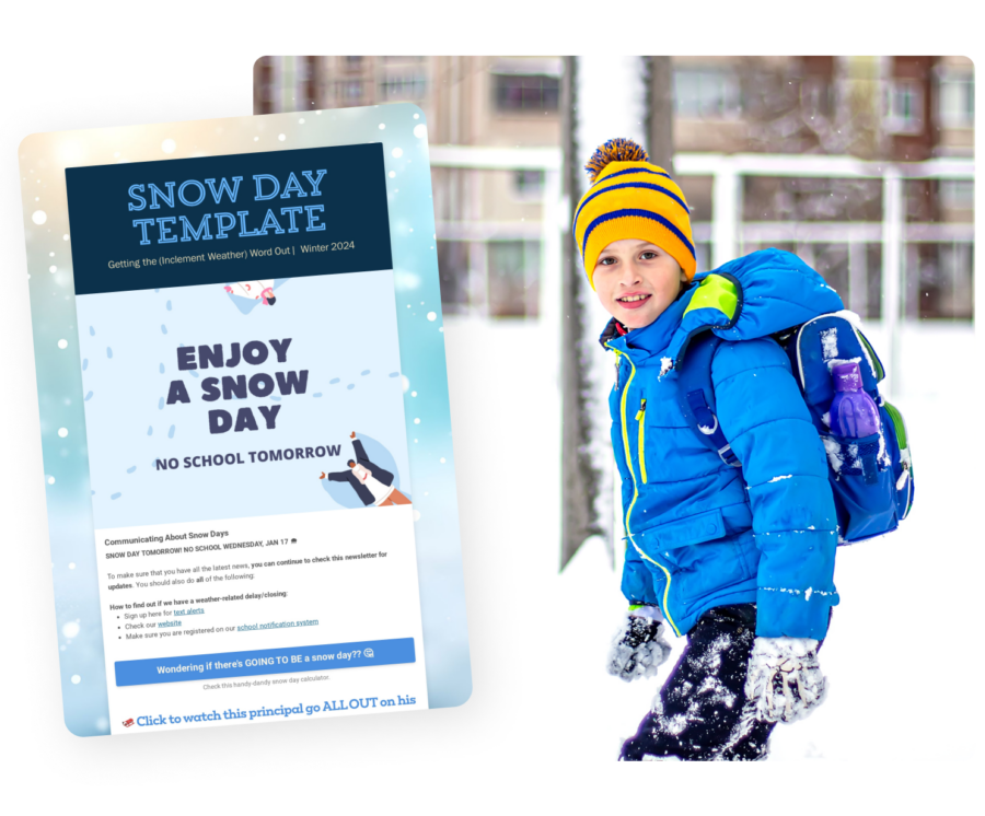 Smore newsletters | Inclement weather communications for schools