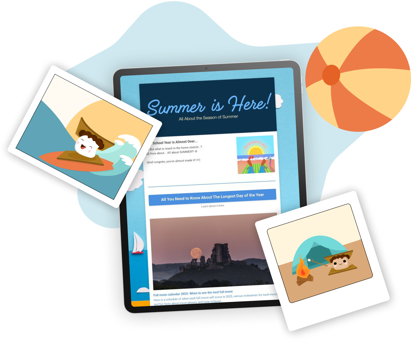 Free June Newsletter Templates for Schools