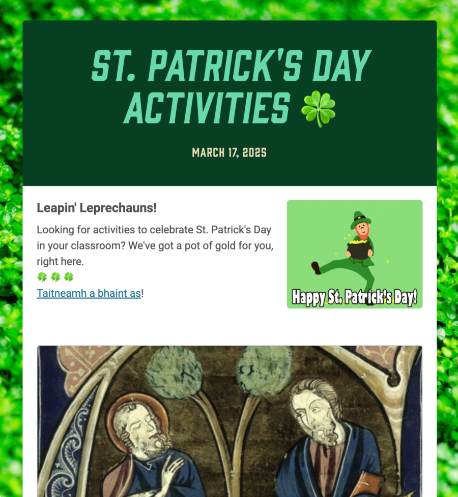 Free March Newsletter Templates for Schools