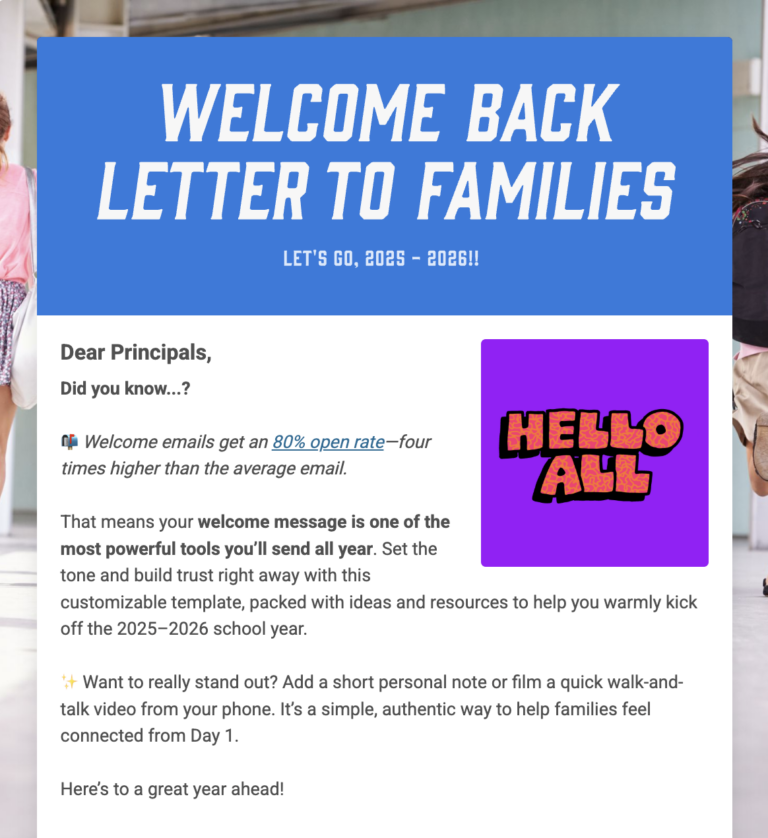Free School Newsletter Templates - Try Them Now | Smore